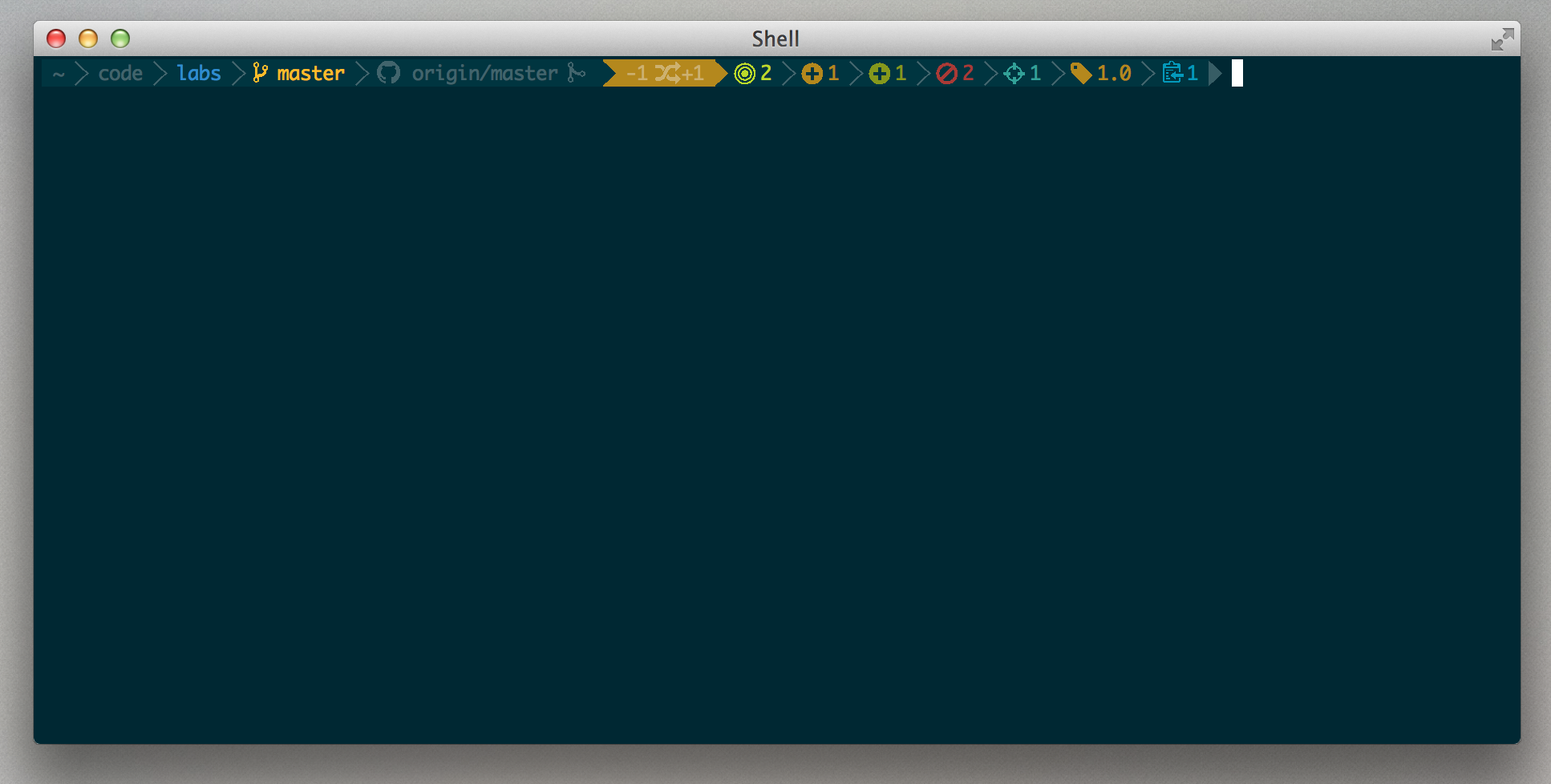 Github Guilupowerline Segment Ohmygit Powerline Segment To Replace